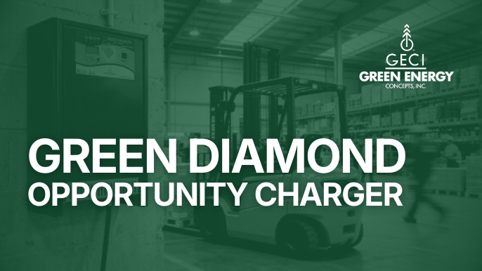 Green Diamond Opportunity Charging System for Forklifts